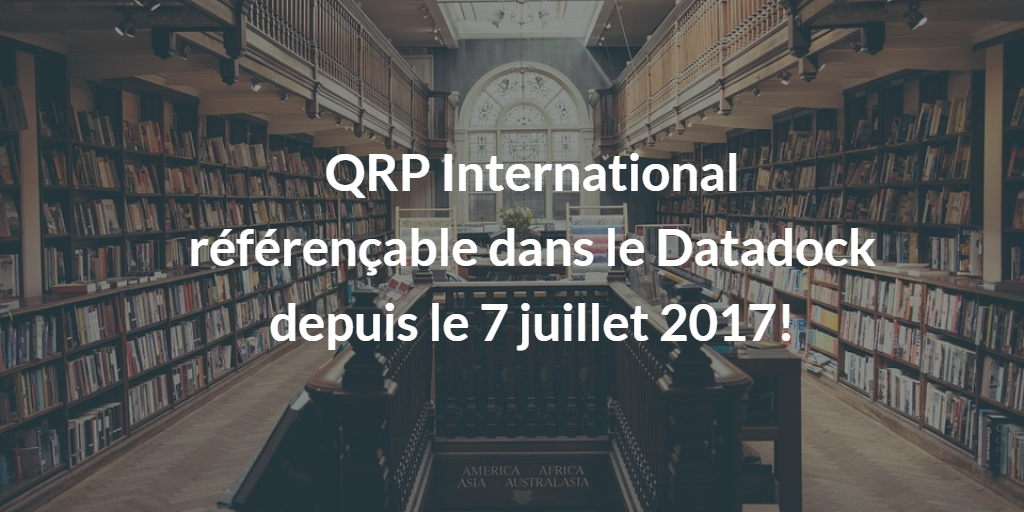 QRP International est référençable dans le Datadock QRP International est référençable dans le Datadock